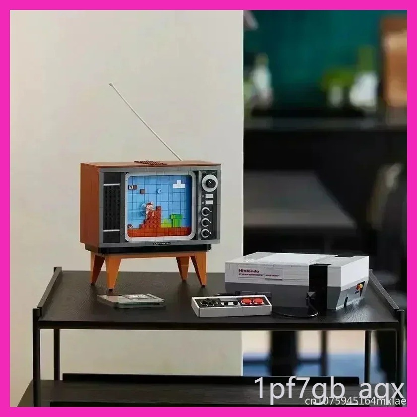 71374 Ideas Super NES TV Game Console Model Moc Modular Building Blocks ...