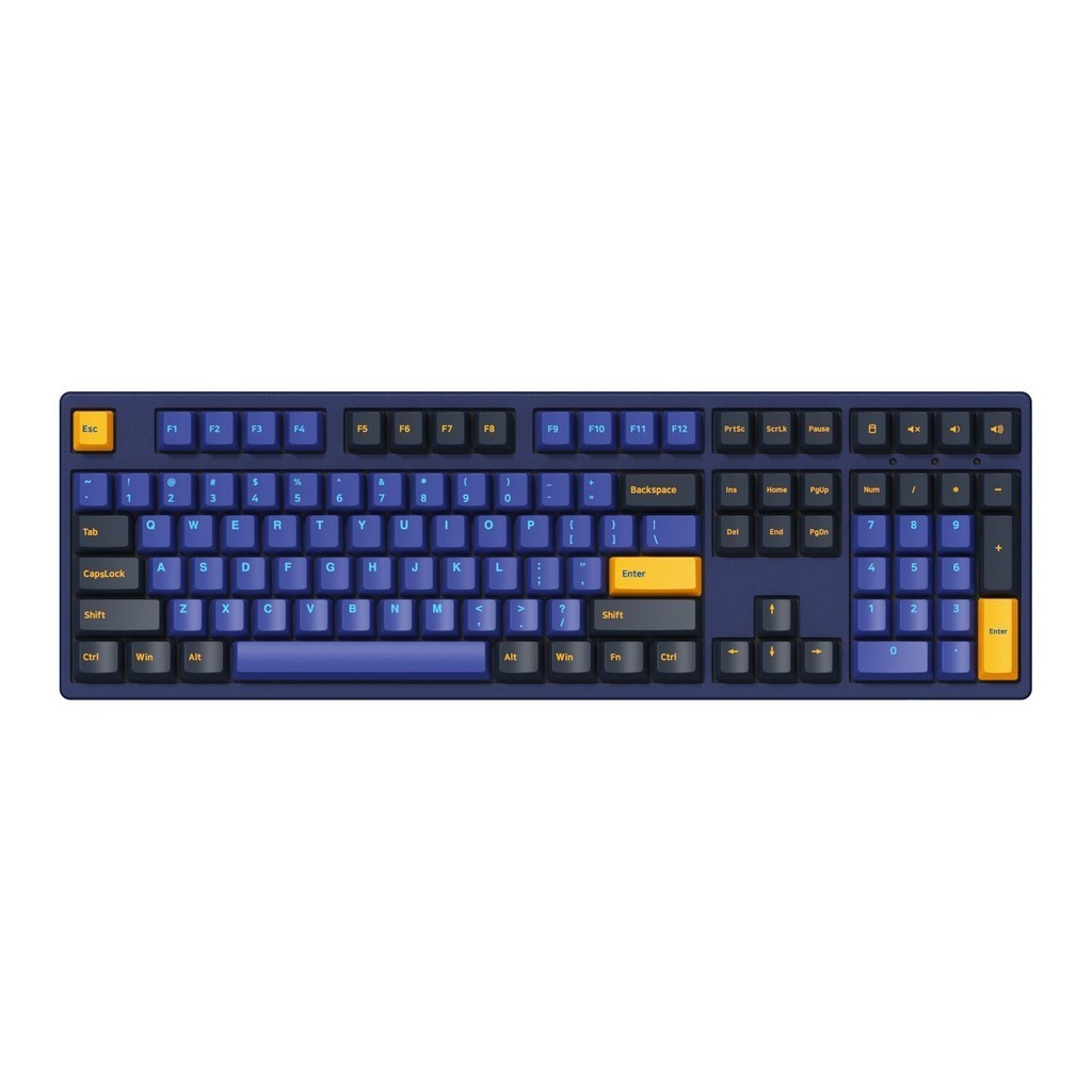 Akko 3108 DS Horizon Full-Size Mechanical Gaming Keyboard Wired 108-key ...