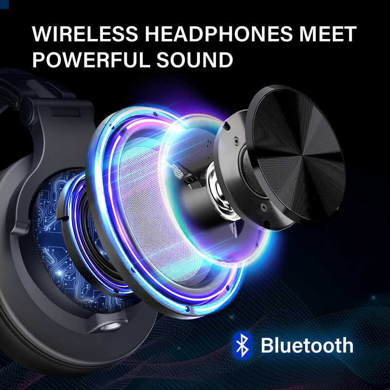 Oneodio A70 Bluetooth 5.0 Wireless Wired Professional DJ Studio ...