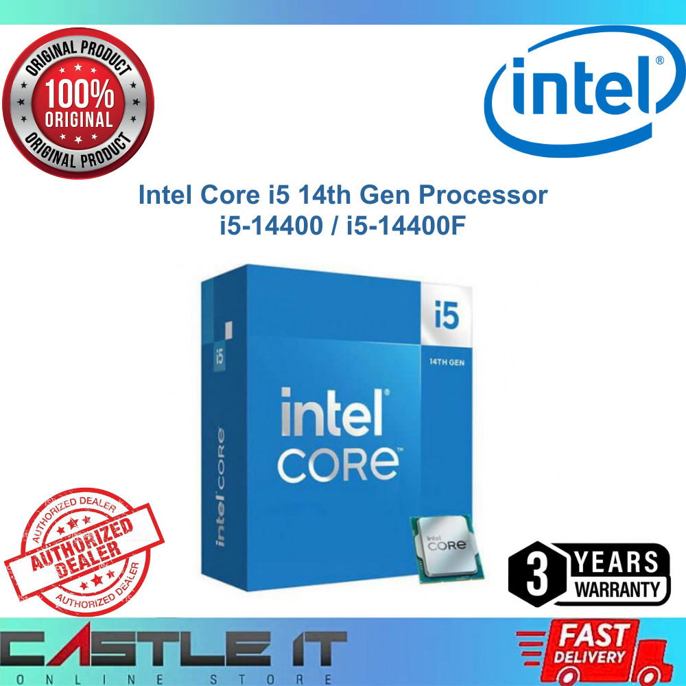 โปรเซสเซอร์ Intel Core i5 14th Gen 14500 / 14400 / 14400F / 13th 13400F / 13400 LGA1700 | Shopee ...
