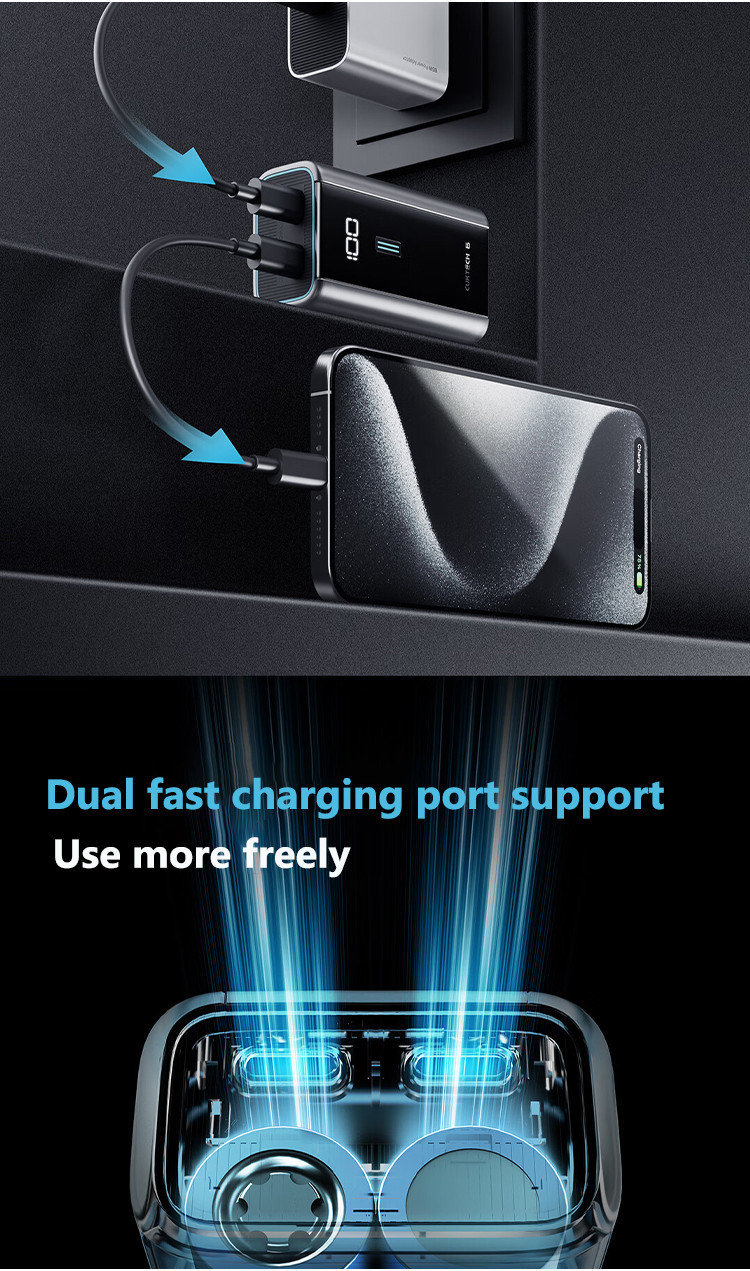 Zmi CUKTECH No.6 PB060 Power Bank 6000mAh 55W Max Super Power Block แบบ ...