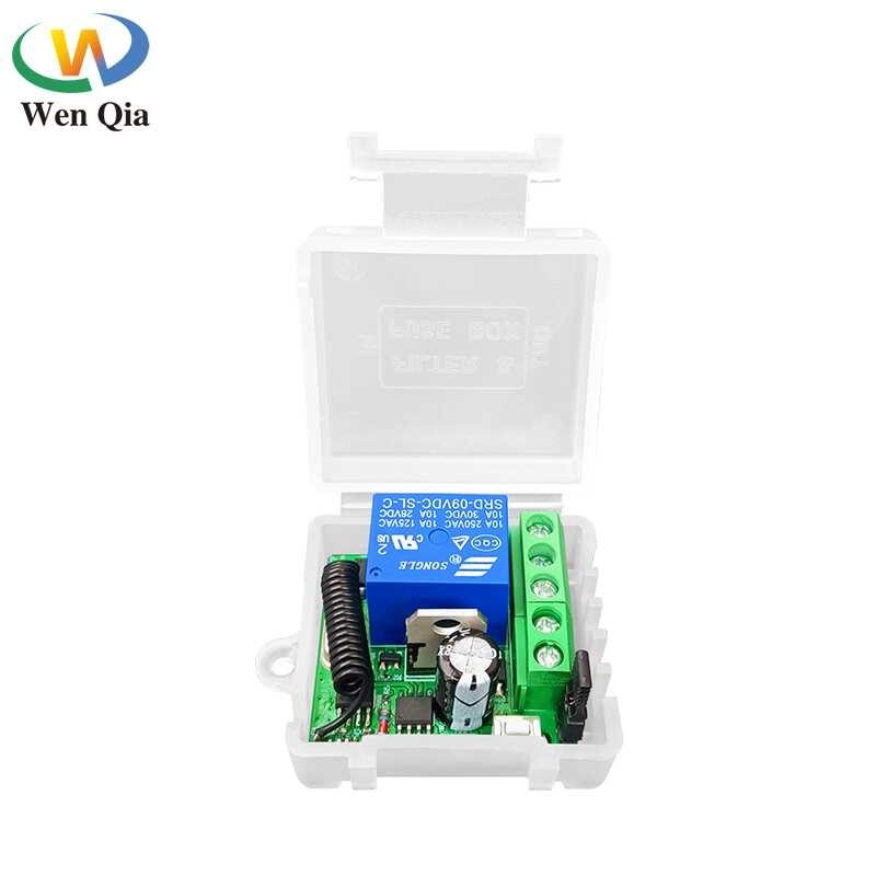 DC 12V 30V สวิตช์ควบคุมระแบบไร้สาย 1Ch รีเลย์ 433Mhz | Shopee Thailand