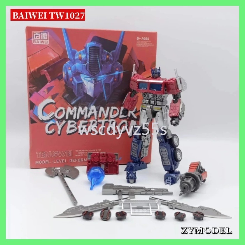【ในสต็อก】BAIWEI Transformation TW-1027 TW1027 OP Commander TW-1027B KO ...