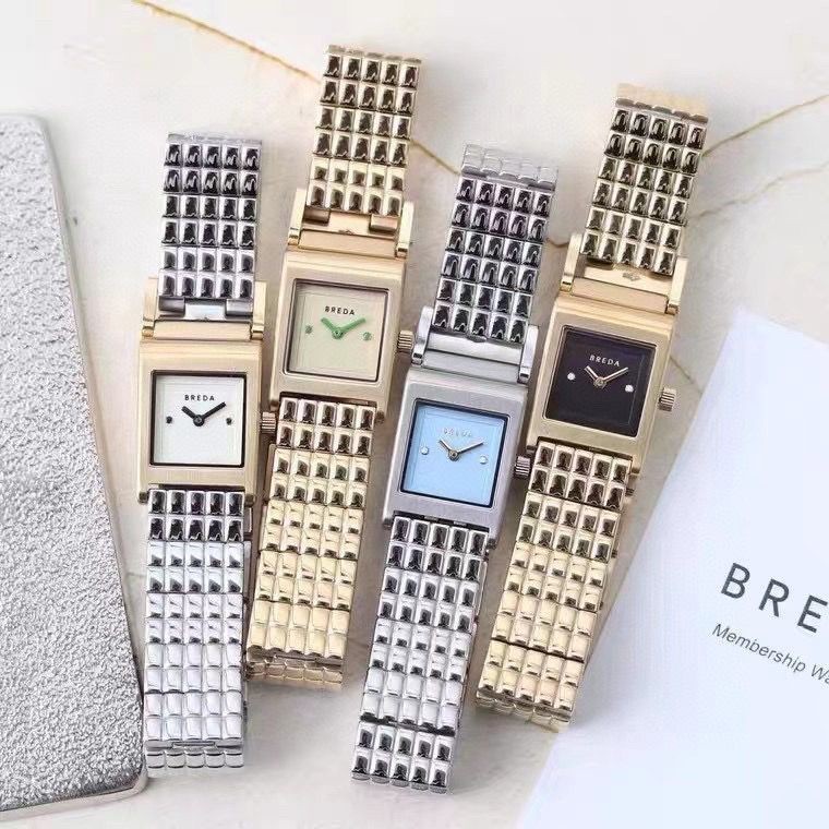 (($Most Popular $) Daigou BREDA นาฬิกาข้อมือควอตซ์แฟชั่น หน้าปัด ...