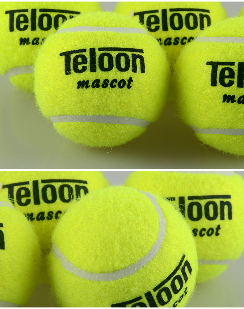 Teloon Tennis Beginner Tennis Ball 801 ลูกเทนนิสช ้ า 60 ชิ ้ น ...