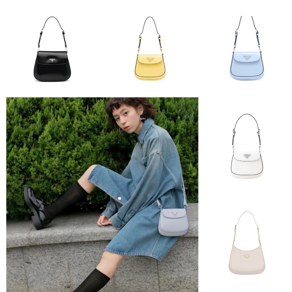 Prada PRADA Cleo Mini กระเป ๋ าสะพายไหล ่ แท ้ 100 % 61AP | Shopee Thailand
