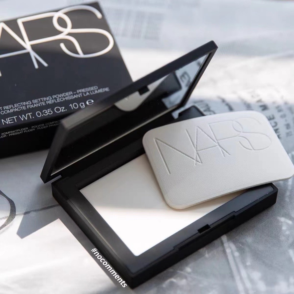 NARS Light Reflecting Pressed Setting Powder 10g แป้งอัดแข็งมอบความเปล่งประกาย แป้งนางฟ้า แป้ง ...