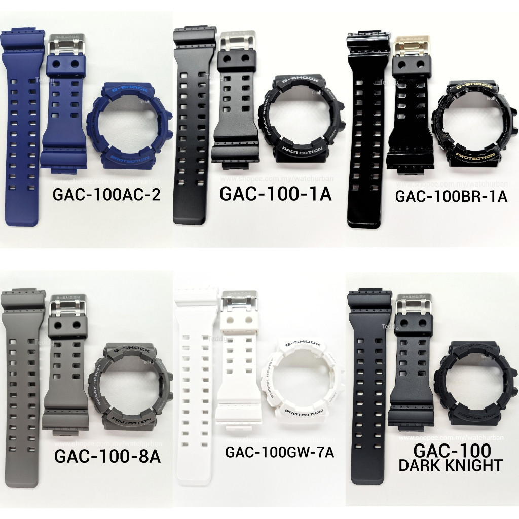 คาสิโอ G-SHOCK BAND และกรอบ GAC100 GAC110 GAC-100 GAC-110 | Shopee Thailand