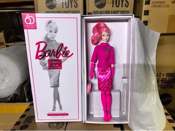 Barbie Doll 60th Anniversary Classic Doll FXD50 Limited Edition Girl's ...