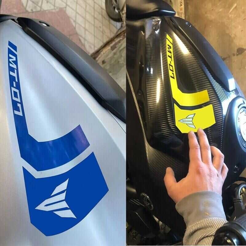 For Yamaha Mt-07 Mt07 Motorcycle Fuel Tank Sticker Stripe Decal Kit ...