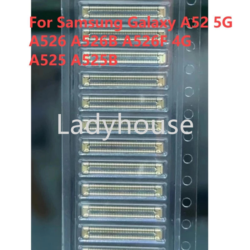 Lcd FPC หน้าจอสําหรับ Samsung Galaxy A52 5G A526 A526B A526F 4G A525 ...