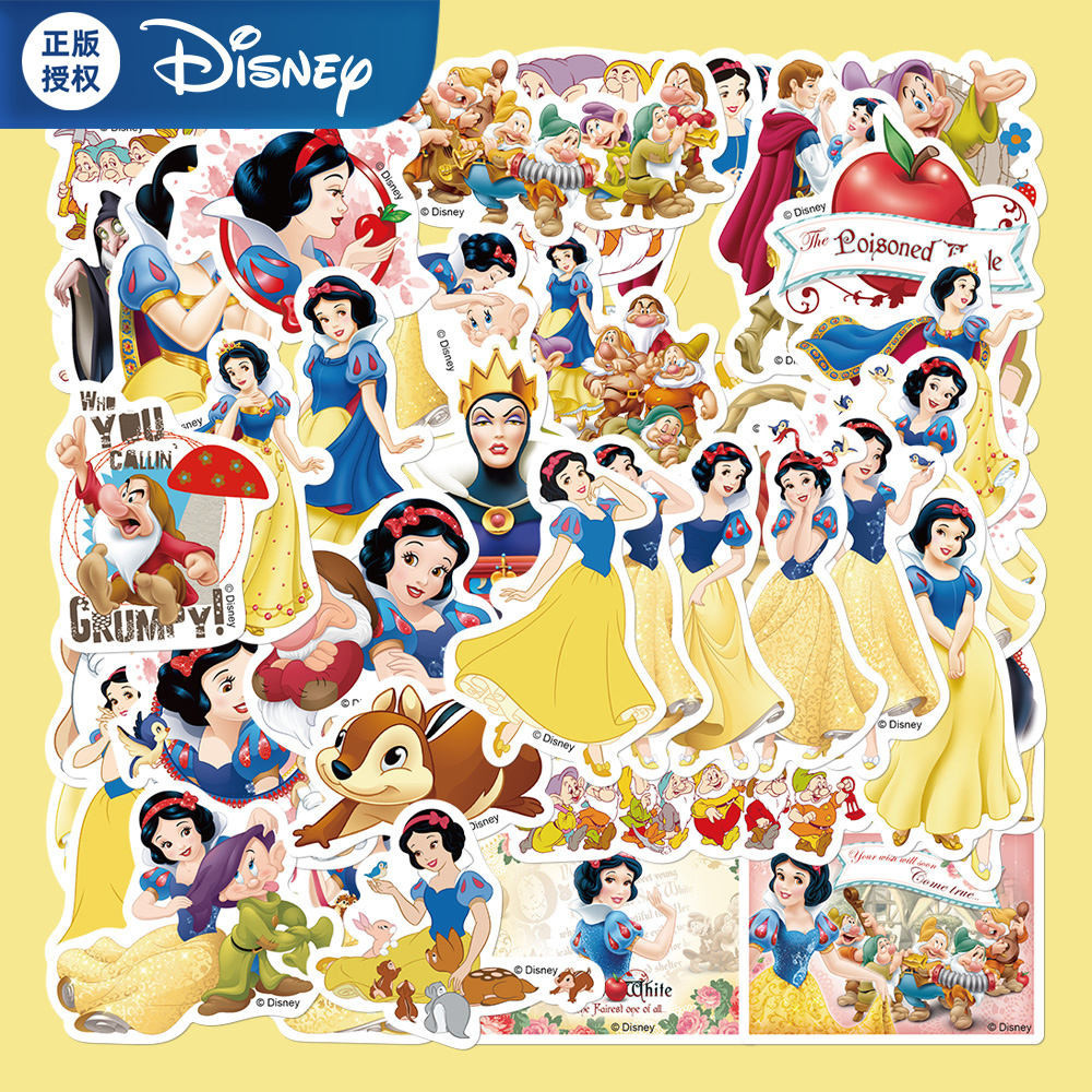 102 Disney Animation Snow White สติกเกอร์โทรศัพท์มือถือกรณีคู่มือ ...