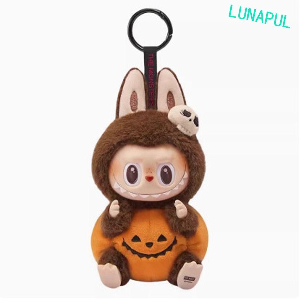 Lunapul Halloween Labubu Doll, Carnival Anti-lost Pumpkin Labubu Plush ...