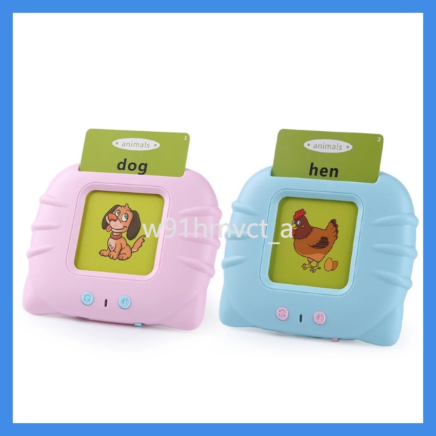 tk Talking Flash Cards Learning Resource Electronic Interactive Toys ...