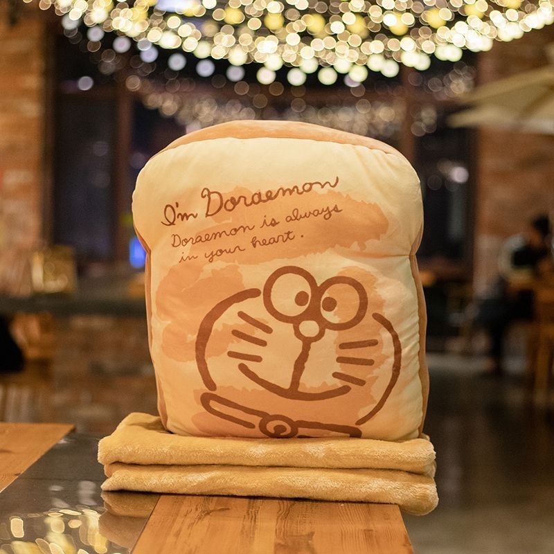 การ์ตูน Dorayaki Doraemon Memory Bread Toast Mat Cushion Nap Pillow ...