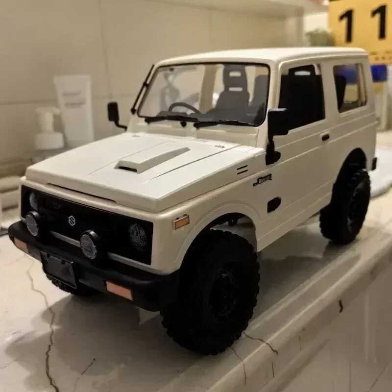 RC 1/10 Jimny Wpl C74 2.4G ขนาดเต็ม Warrior Ja11 4Wd ปีนทางลาดรถรีโม | Shopee Thailand