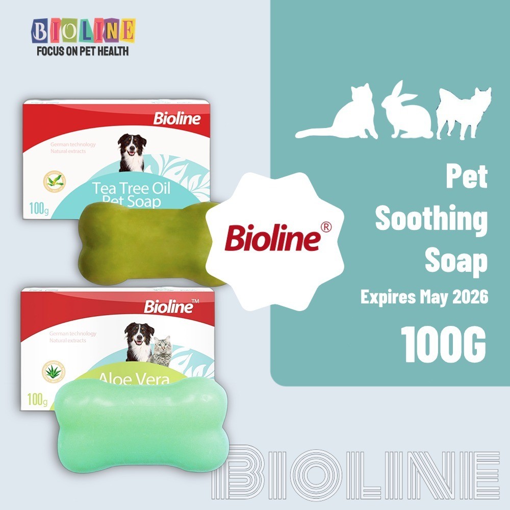Bioline Tea Tree Oil สบู่สัตว์เลี้ยงสําหรับสัตว์เลี้ยง 100g | Shopee ...