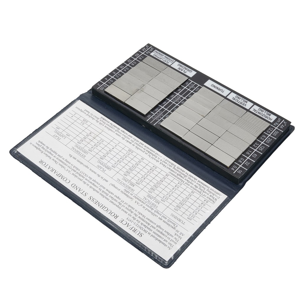 Surface Roughness Comparison Sample Block Ra0.05-12.5mm Roughness ...