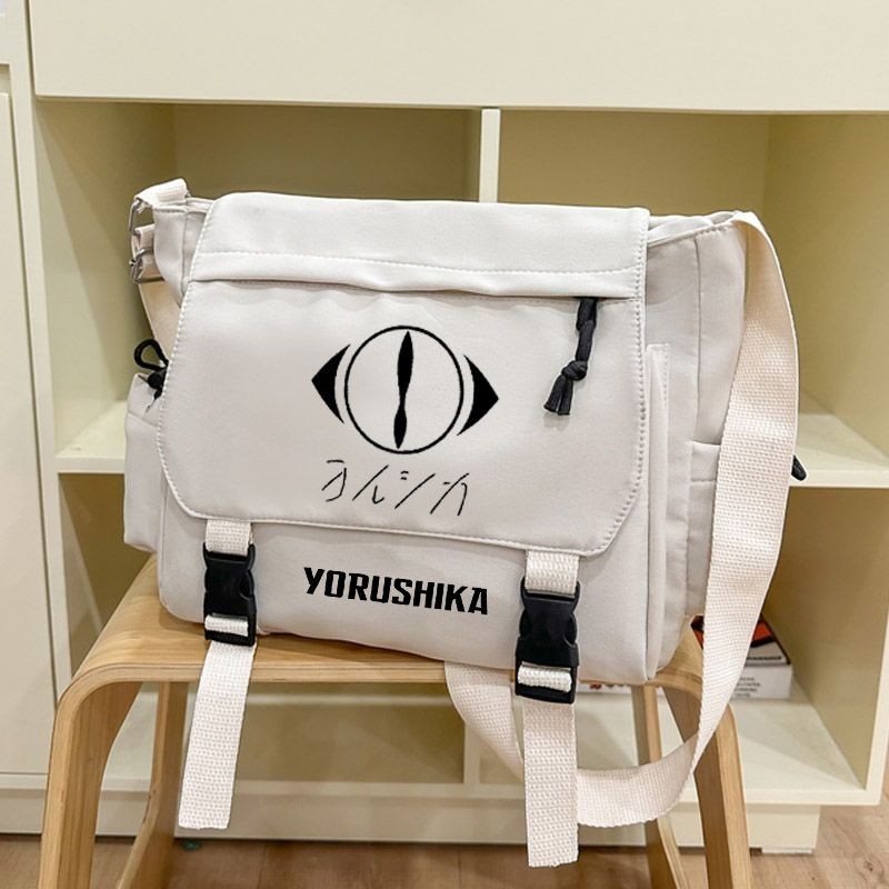 Yelu yorushika กระเป๋าสะพายไหล่ข้างเดียวอุปกรณ์ต่อพ่วงกระเป๋านักเรียน ...