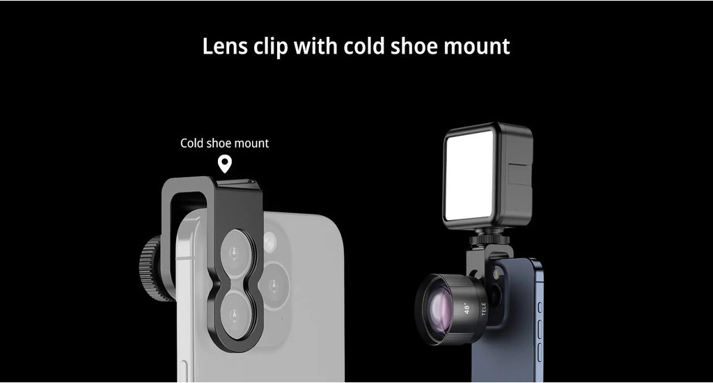 Ulanzi CL006 Telephoto Lens เลนส์มือถือ เลนส์ซูม เลนส์เทเลโฟโต้ ขนาด 60 ...