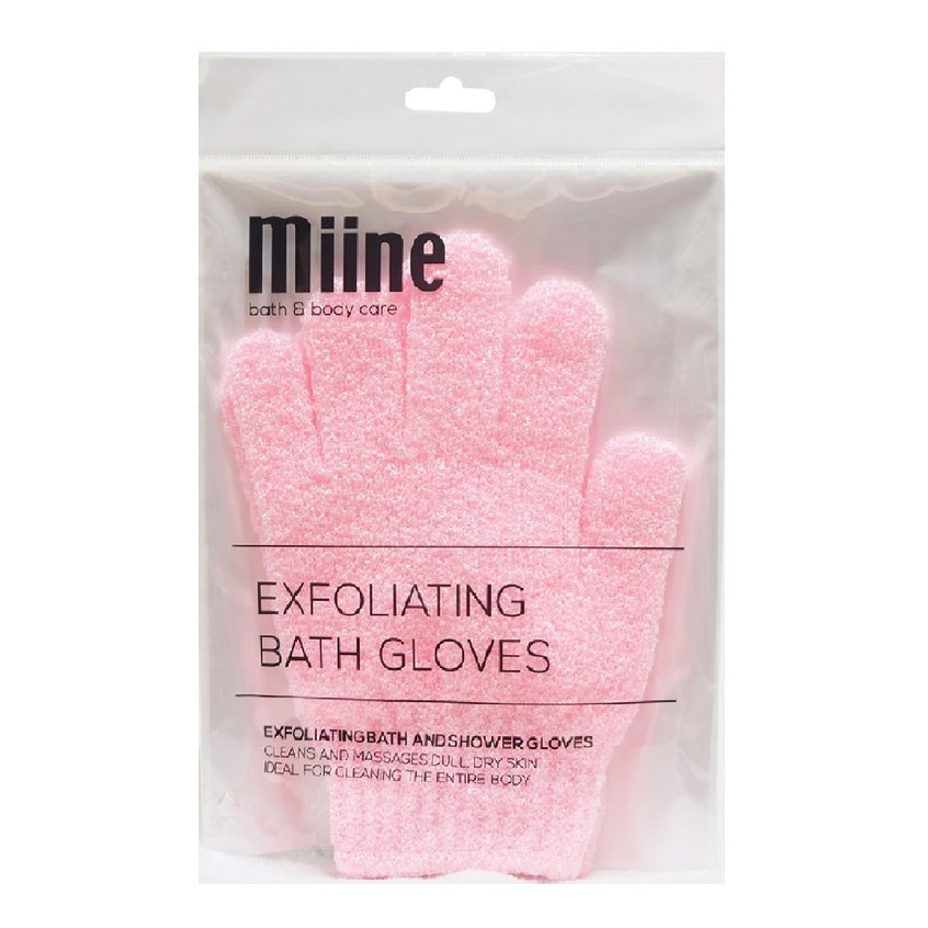 ถุงมืออาบน้ําขัดผิว MIINE คู่คละ | Shopee Thailand