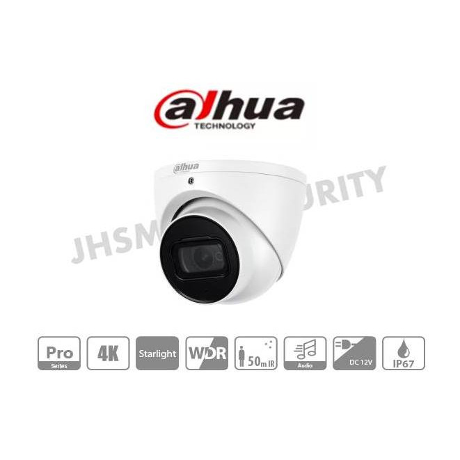 Dahua HAC-HDW2802T-A 4K Starlight HDCVI IR Eyeball Camera | Shopee Thailand