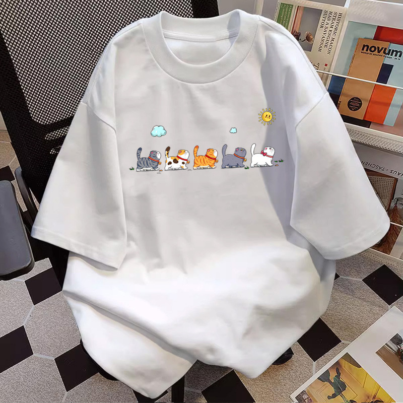 🌷Su.Tee🌷 ผู้หญิง เสื้อยืด oversize เสื้อหวานๆ เกาหลี โคตรนุ่ม เนื้อผ้า ...