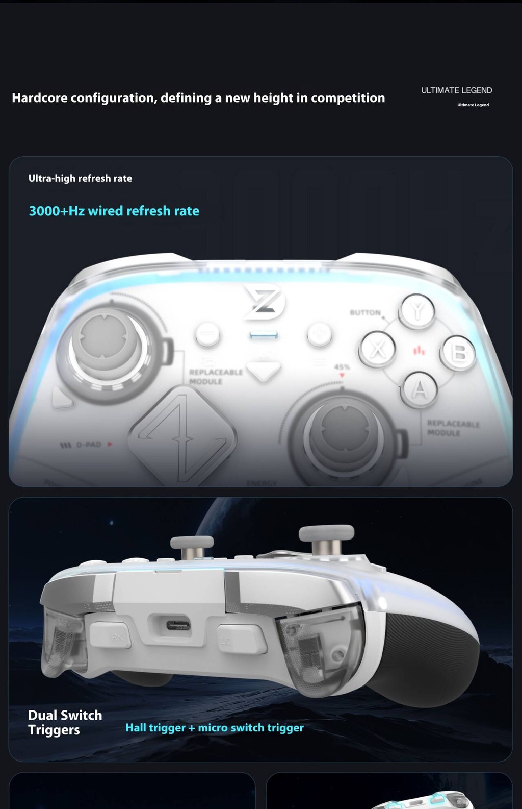 Activate U Ultimate Legendary Gaming Controller Modular Competitive ...