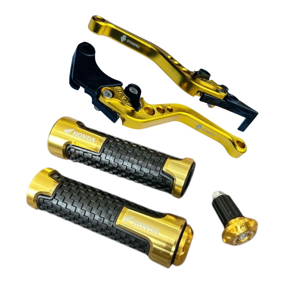 HONDA RSX 150 RS150 BRAKE LEVER CLUCTH LEVER CNC ALLOY HANDLE GRIP LOGO ...