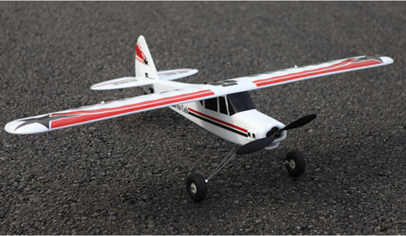 1.1M J3 Fun Cub EPO เทรนเนอร์เครื่องบิน RC สีแดงสีฟ้าตัวเล | Shopee ...
