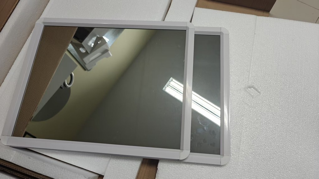White mirror 40/50/60cmกระจกเงาการจัดส่งที่รวดเร็วกระจกเงาติดผนัง กระจก ...