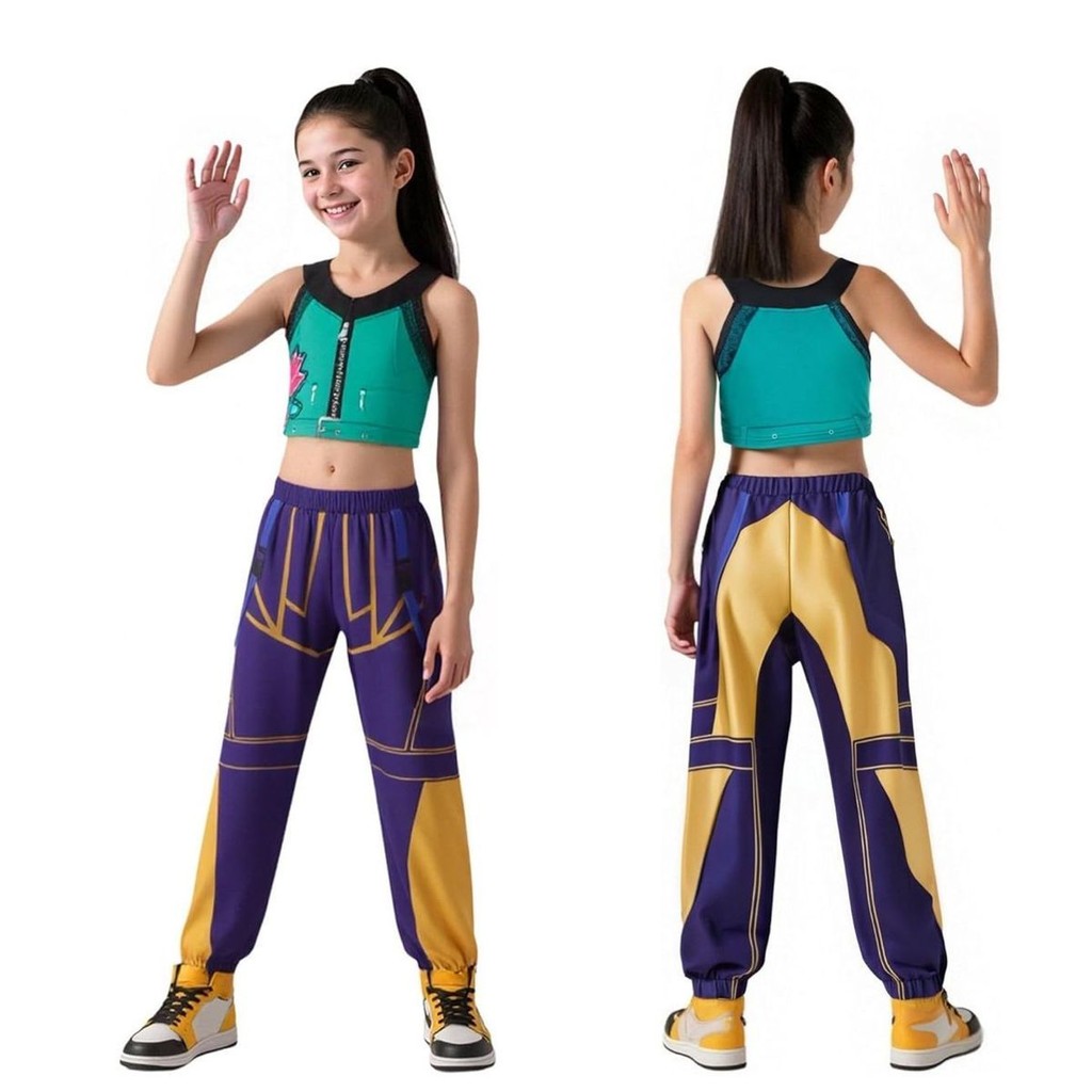 🌟ชุด K-Pop Mira Rumi Zoey Demon Hunters cosplay เด็ก คอสเพลย์เครื่อง ...