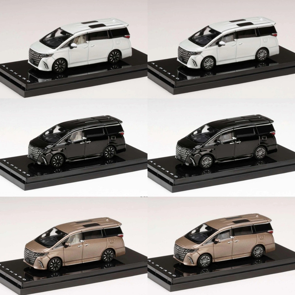 Hobby Japan 1/64 โมเดลรถโลหะผสม Alphard ใหม่ของ Toyota | Shopee Thailand