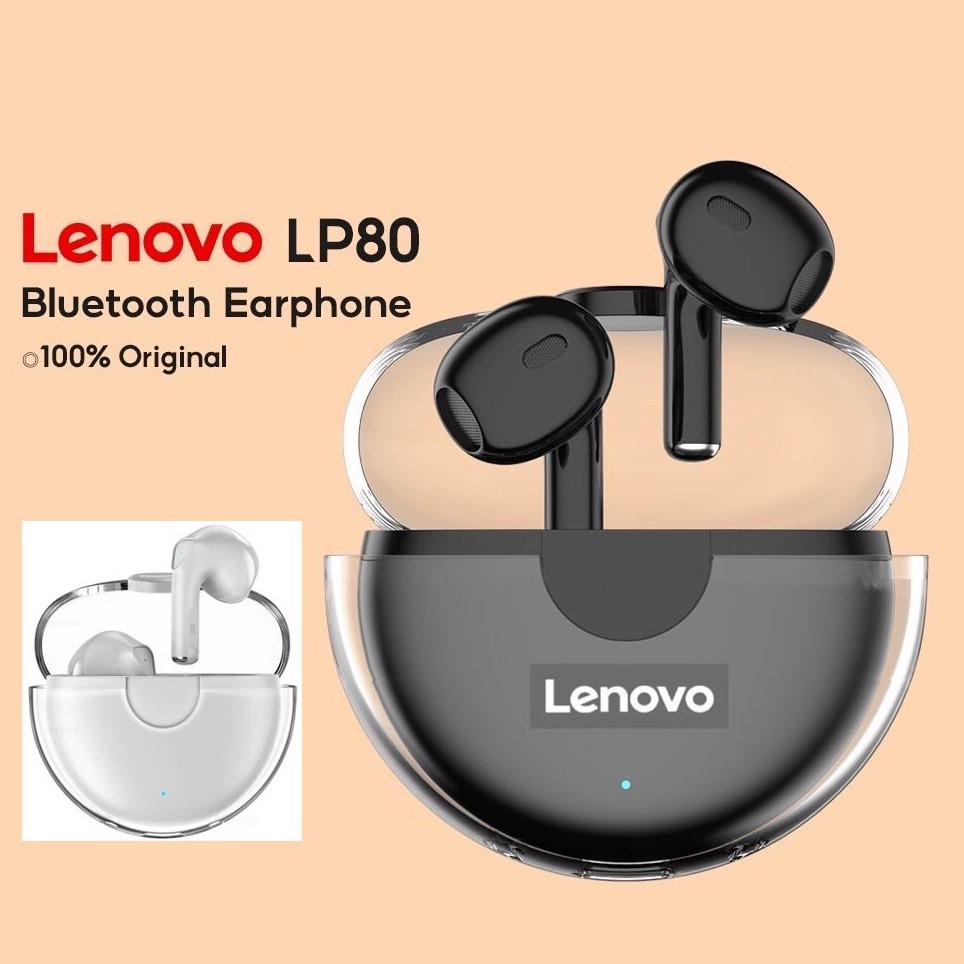 ราคาพิเศษ Lenovo LP80 & LP40pro TWS Wireless หูฟังบูลทูธ เสียงชัดระดับ ...
