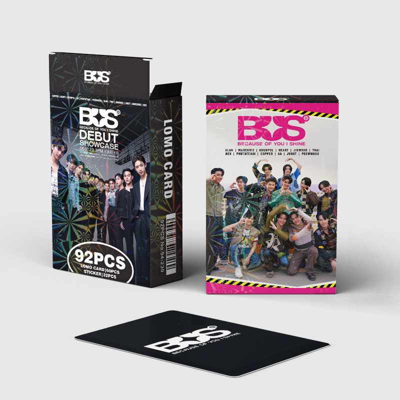 92 ชิ้น การ์ด bus แท้ Photocards เพราะคุณฉันส่องแสง สติ๊กเกอร์ bus 2024 ...