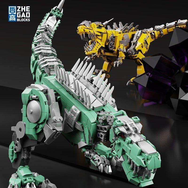 ใช้งานร่วมกับ Lego Mecha ไดโนเสาร์ Tyrannosaurus Rex Building Blocks ...
