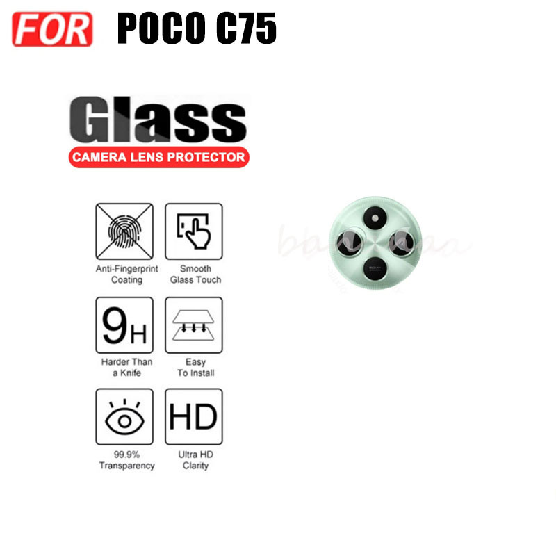 สําหรับ Poco C75 Anti Blue Light Ray กระจกนิรภัย Poco C65 C61 ป้องกัน ...