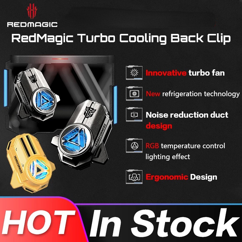 Nubia RedMagic Turbo Cooler สําหรับโทรศัพท์สําหรับเล่นเกม RedMagic 7s ...