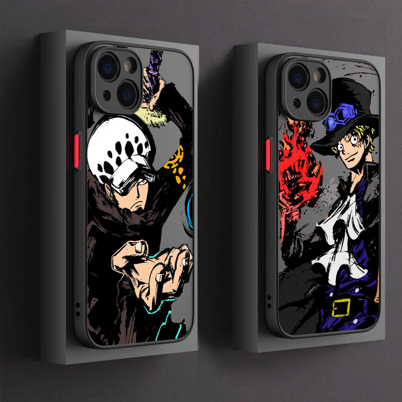 One Piece Water Law Saboอะนิเมะเคสโทรศัพท์สําหรับIphone 15 11 14 Plus ...