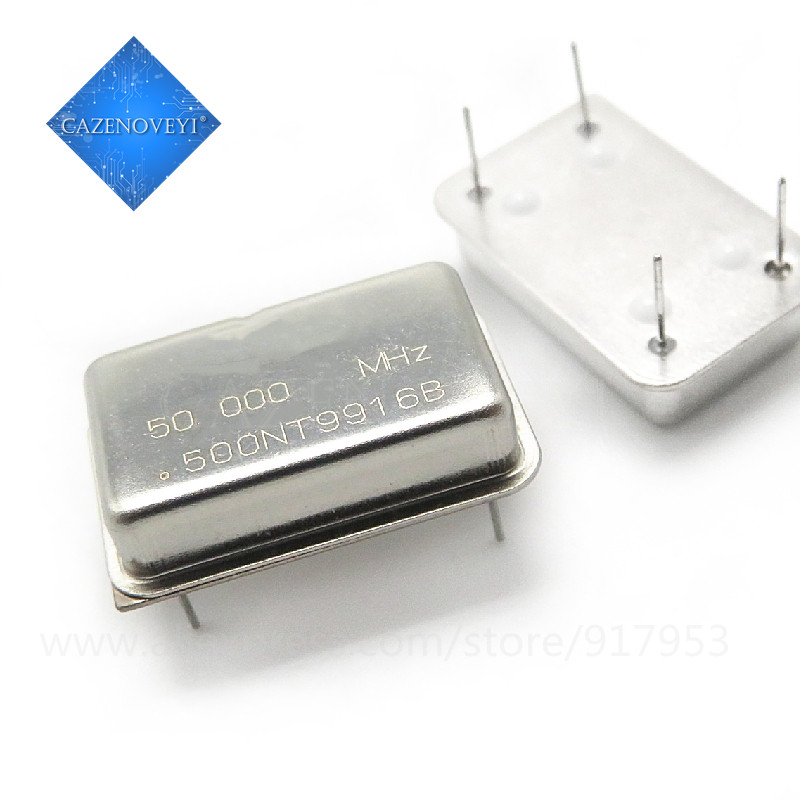 5 ชิ้น/ล็อตสี่เหลี่ยม active คริสตัล osciler 50MHZ 5,000MHZ 10M 10MHZ 10,000MHZ DIP-4 ในสต็อก ...
