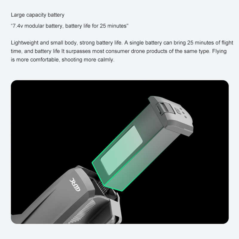 Δ เดิม F4s แบตเตอรี่ 7 4v 2500 3500mah 4drc F4 4d F4s Drone อุปกรณ์เสร Shopee Thailand