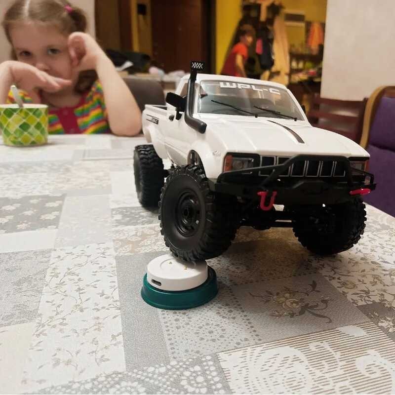 WPL CAR D64-1 รีโมทคอนโทรลรถ Differential รถติดตามรถออฟโรด 1:1 | Shopee ...