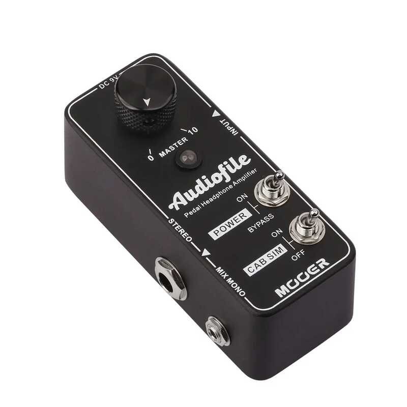 MOOER Audiofile Guitarra ผลกระทบเหยียบหูฟังเครื่องขยายเสีย | Shopee ...