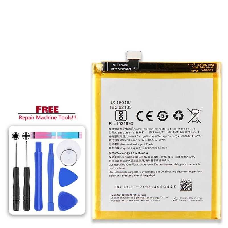 แบตเตอรี่ BLP613 BLP745 BLP699 BLP633 BLP685 สำหรับ OnePlus 3 3T 6T 7 Pro 7T หนึ่งพลัส 1 + 5 5T ...