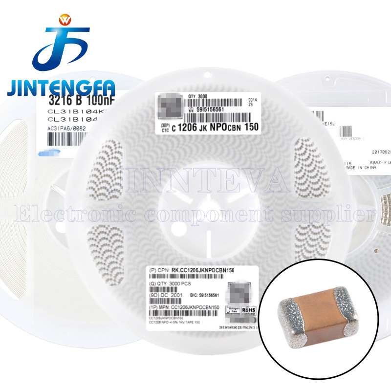 4000PCS 08805 181J 50V 180PF C0G NPO 5% 2012 SMD ตัวเก็บประจุเซรามิก MLCC**-&- | Shopee Thailand