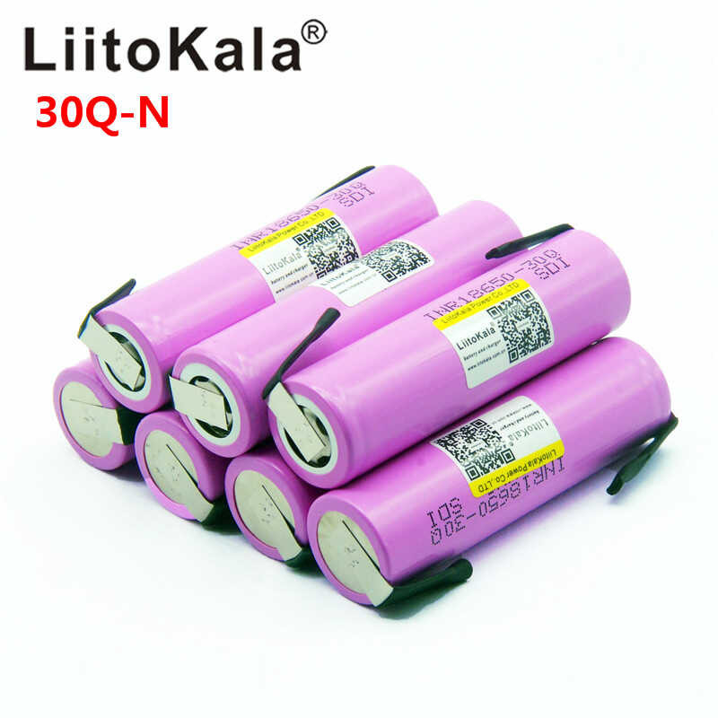 Liitokala D35 30Q 18650 3000Mah พลังงานสูงปล่อยแบตเตอรี่แบบชาร์ | Shopee Thailand