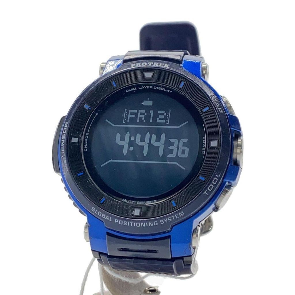 CASIO Wrist Watch Pro Trek WSD-F30 Blue Men's Digital Direct from Japan ...