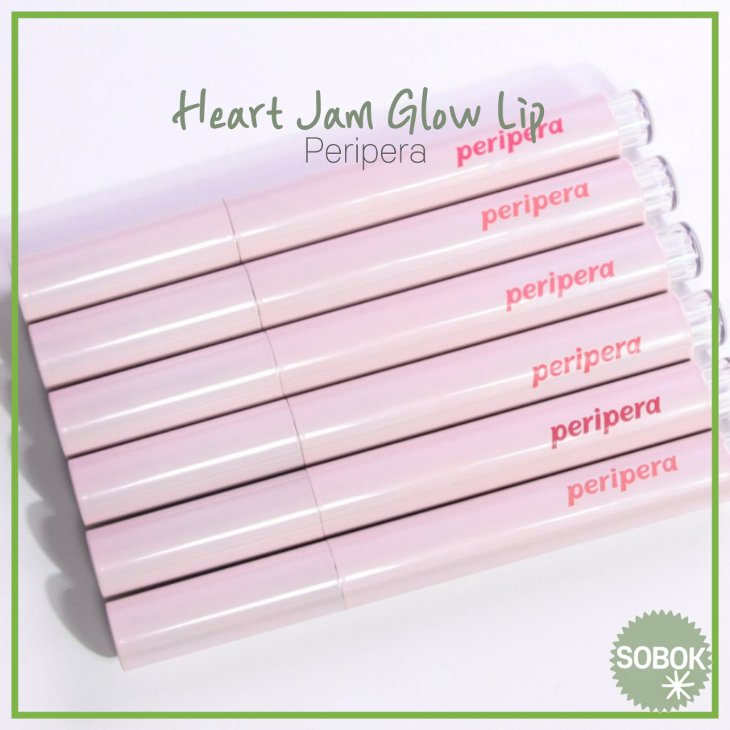[peripera] Heart Jam Glow Lip ลิปสติก ลิปกลอส 9 สี | Shopee Thailand
