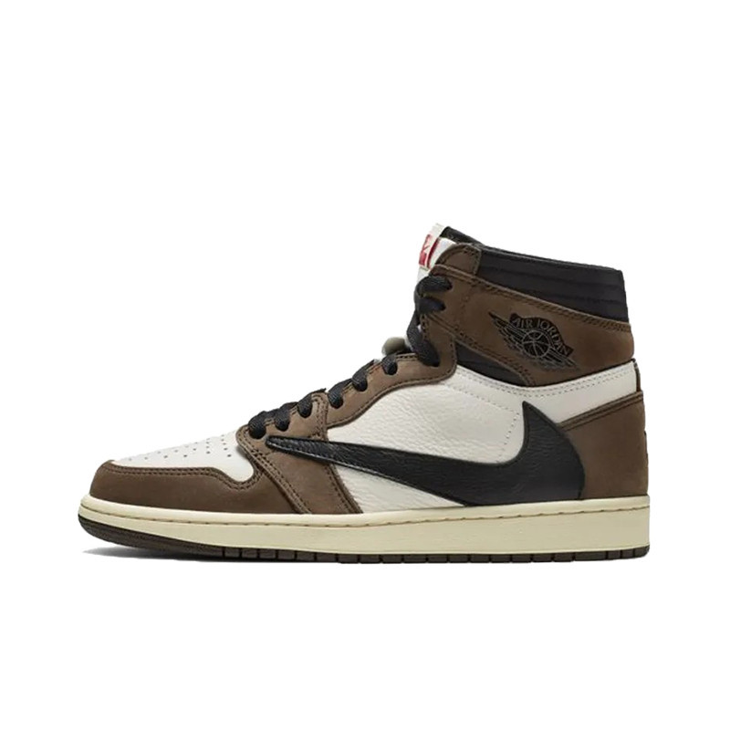 [คุณภาพสูง] Travis Scott x Jordan Air Jordan 1 High Og Ts Sp High-Top ...