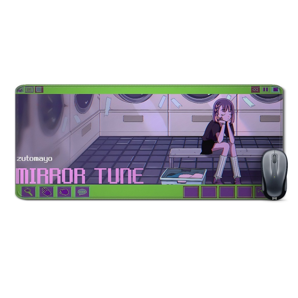 แผ่นรองเมาส์ตั้งโต๊ะแบบขยาย Zutomayo MIRROR TUNE ALT - ซีดีเพลงญี่ปุ่น ...